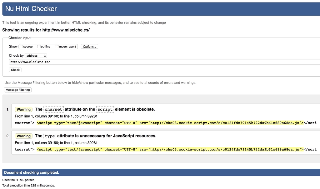 Errors when checking web with W3C - I Need Help - Blocs Forum