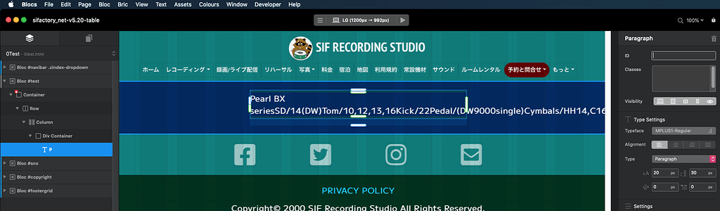 The text doesn't fit within the column - I Need Help - Blocs Forum
