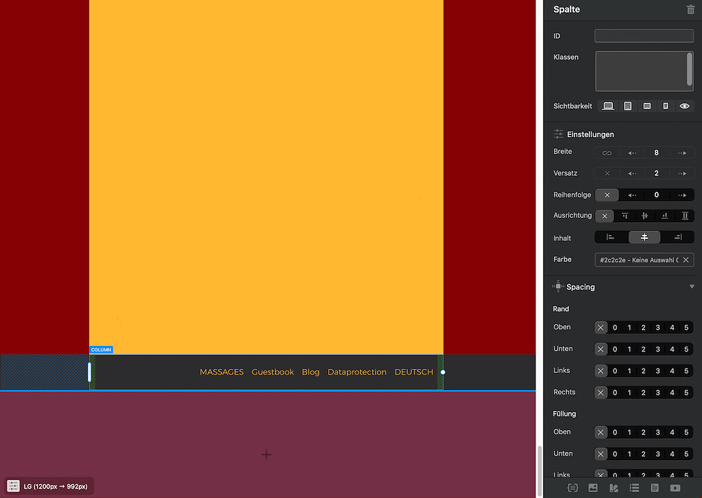 How to make the menu display in the center - I Need Help - Blocs Forum