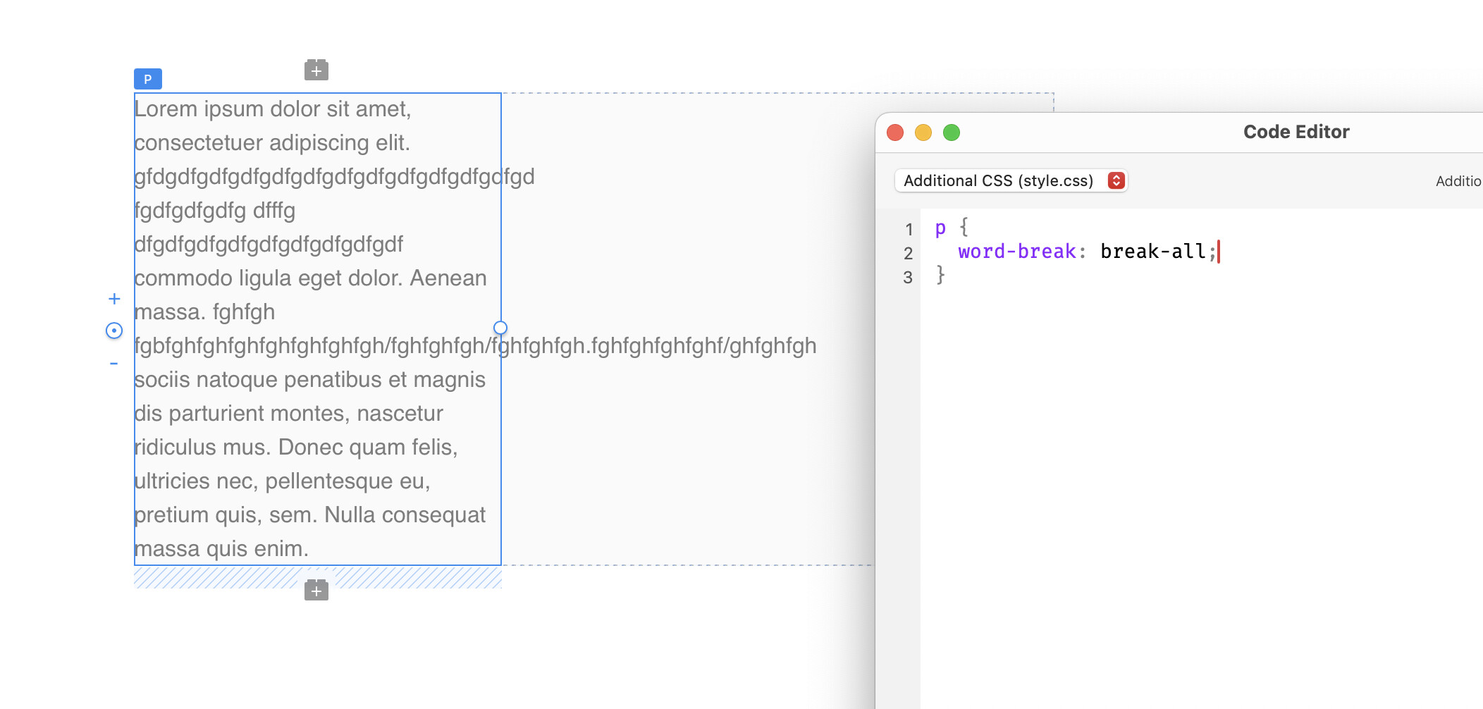 The text doesn't fit within the column - I Need Help - Blocs Forum
